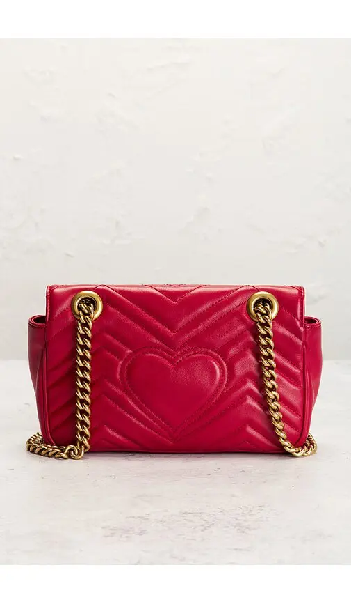 FWRD RENEW Gucci Mini Gg Marmont Shoulder Bag