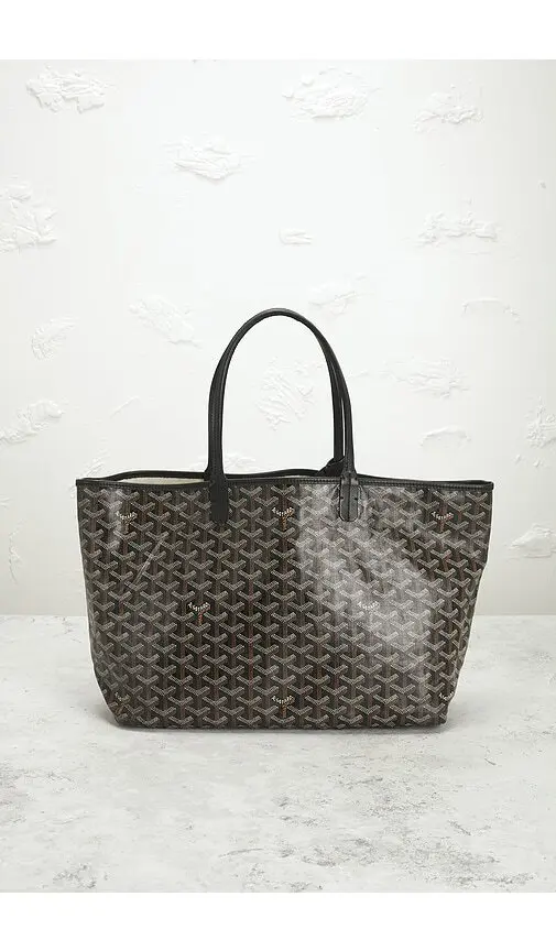 FWRD RENEW Goyard Saint Louis Pm Tote Bag - Black
