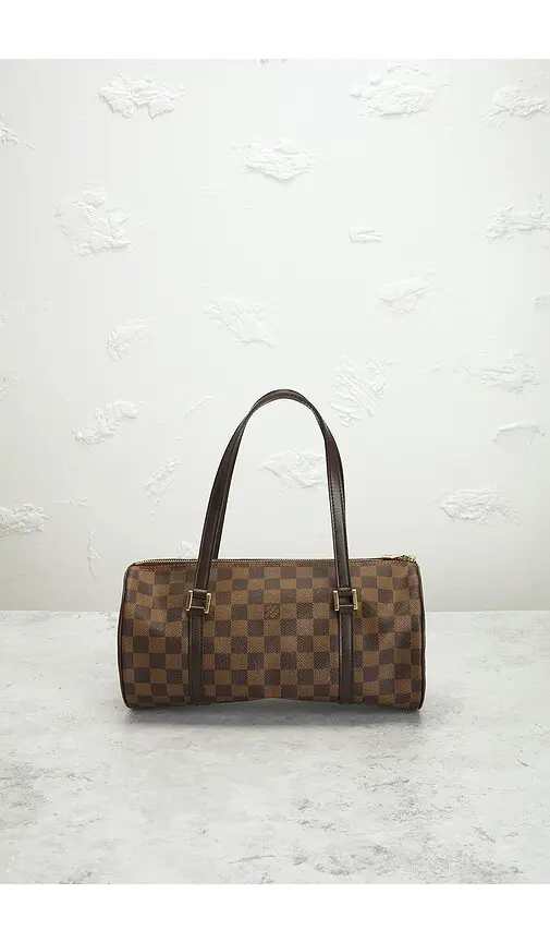 FWRD RENEW Louis Vuitton Damier Ebene Papillon 30 Handbag