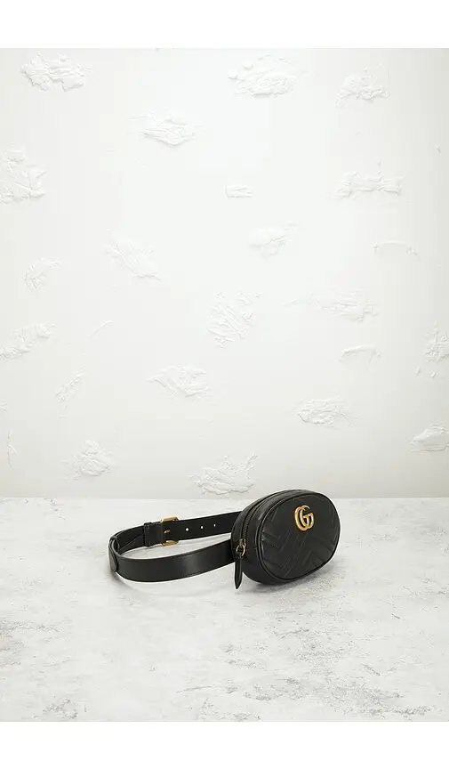FWRD RENEW Gucci Gg Marmont Belt Bag