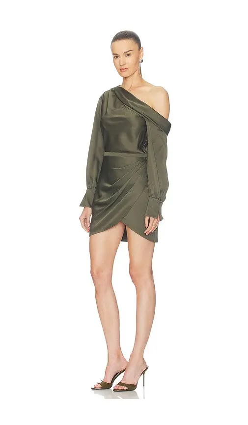 Simkhai Cameron Dress In . Also - Olive