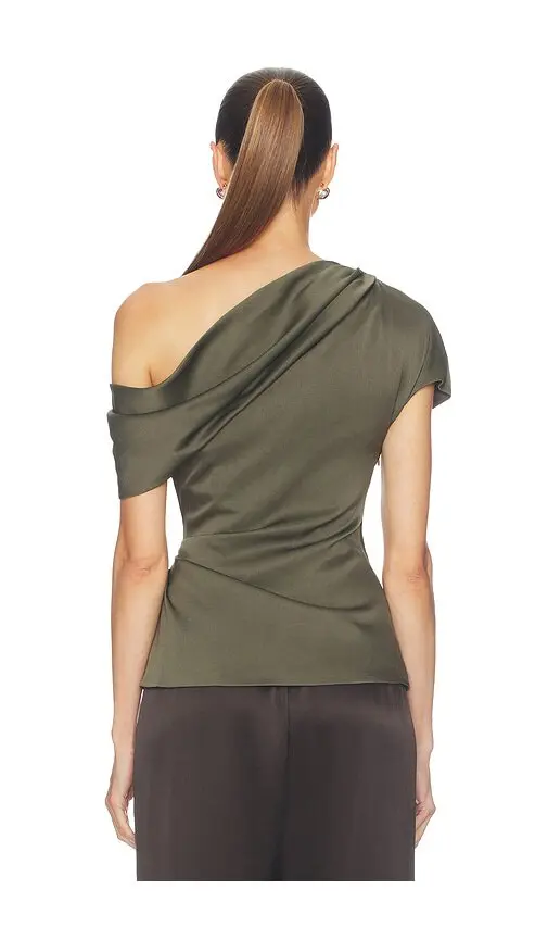 Simkhai Phoebe Draped Top In . Also