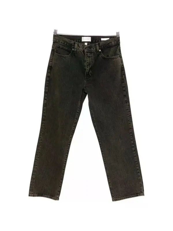 FRAME The Hang Straight-leg Jeans - Grey