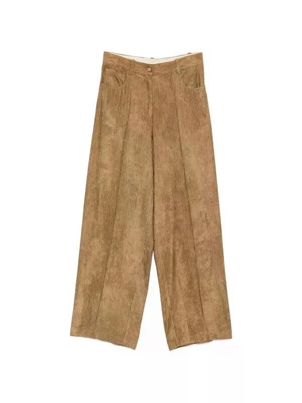 ALYSI Corduroy Belted Trousers