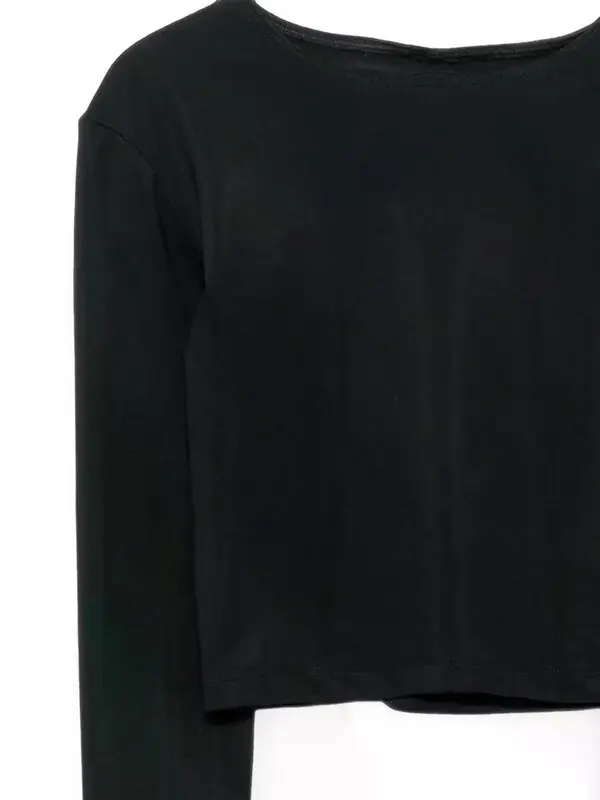 PARLOR Open-back Long-sleeve Top