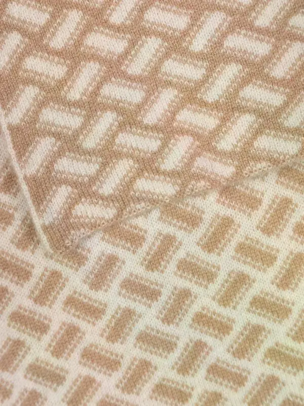DRUMOHR Graphic-print Cashmere Scarf