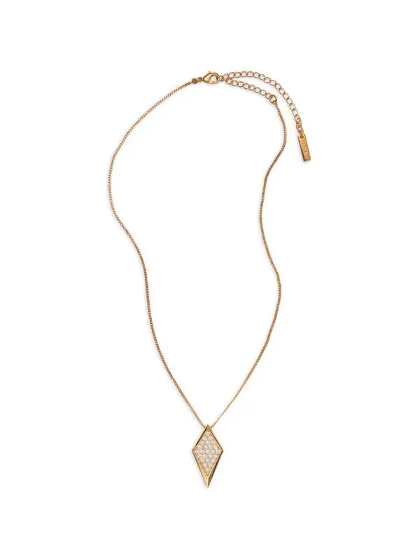 Versace Blade Crystal Necklace
