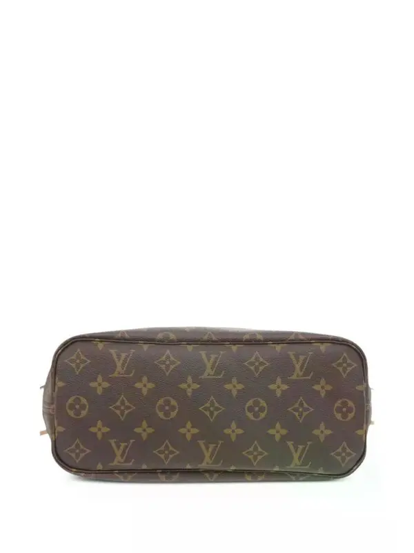 LOUIS VUITTON Monogram Neverfull Pm Tote Bag - Brown