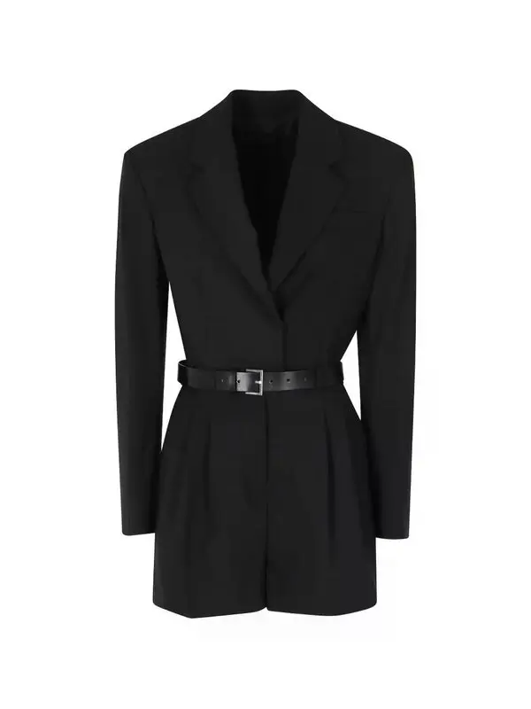 DONDUP Tailored Short Jumpsuit - Black