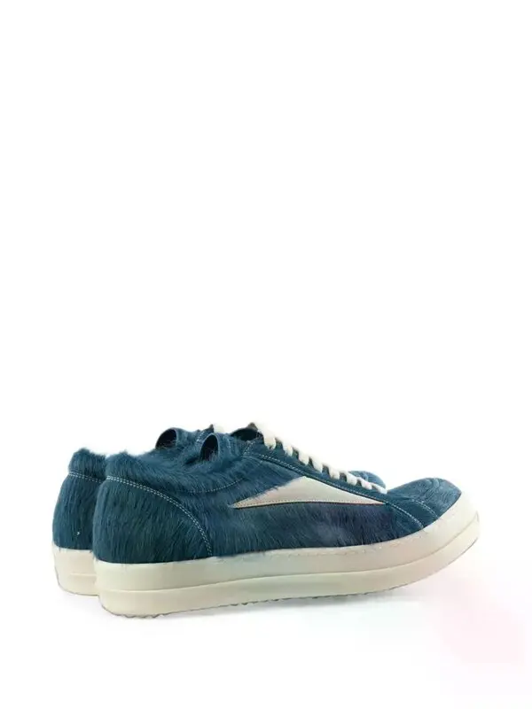 Rick Owens Leather Lace-up Sneakers