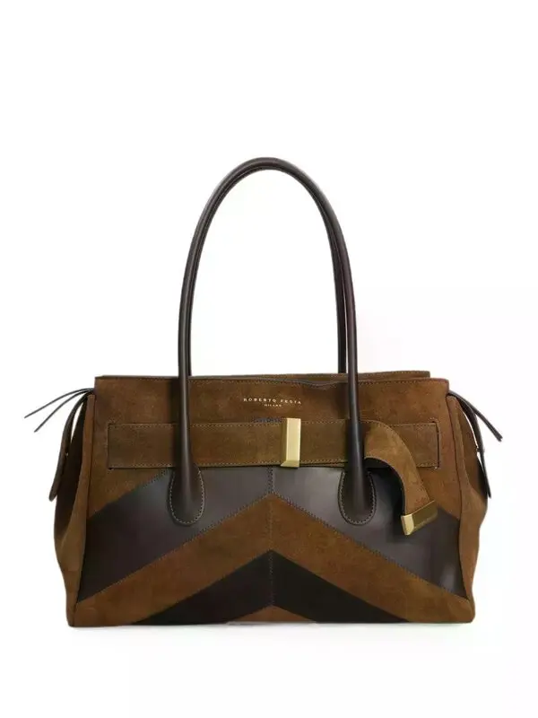 Roberto Festa Esmeria Chevron Tote Bag