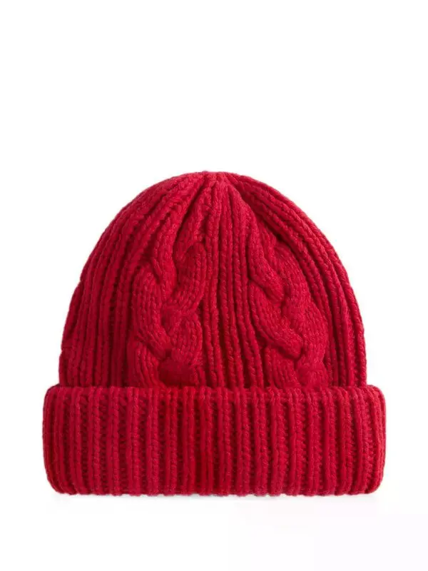 Woolrich Cable-knit Beanie Hat