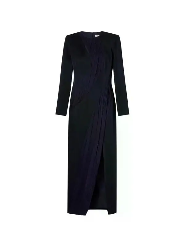 VIOLANTE NESSI Fontana Panelled Maxi Dress - Blue