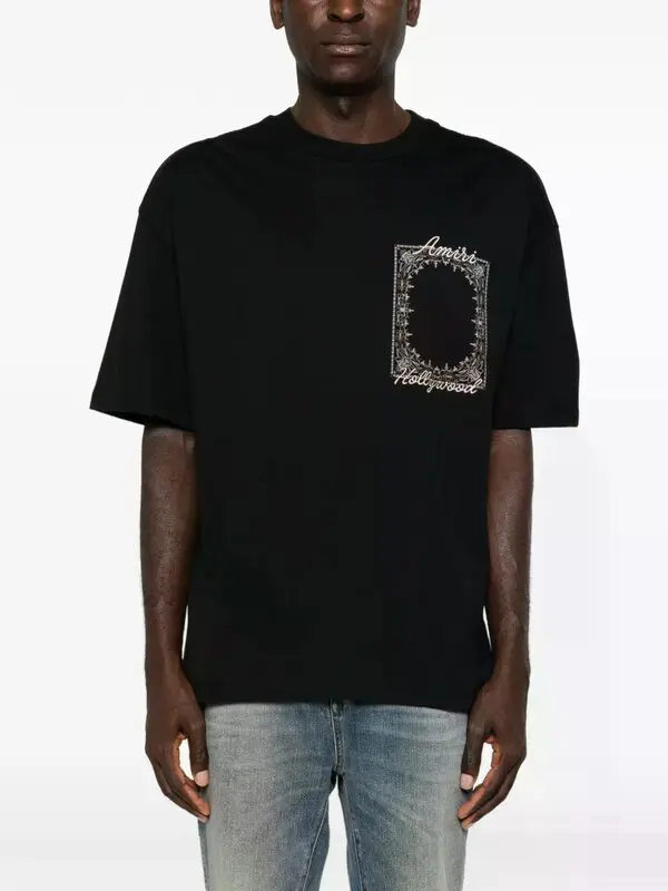 Amiri Logo-print Cotton T-shirt