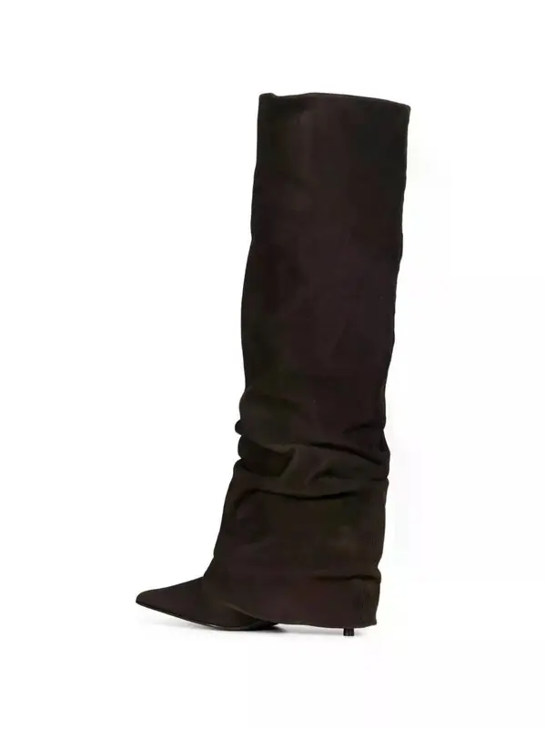 LE SILLA Slouchy Pointed-toe Stiletto Boots