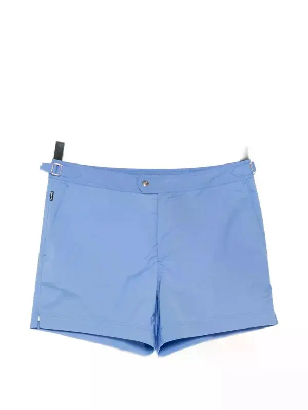 TOM FORD Buckled-waist Swim Shorts