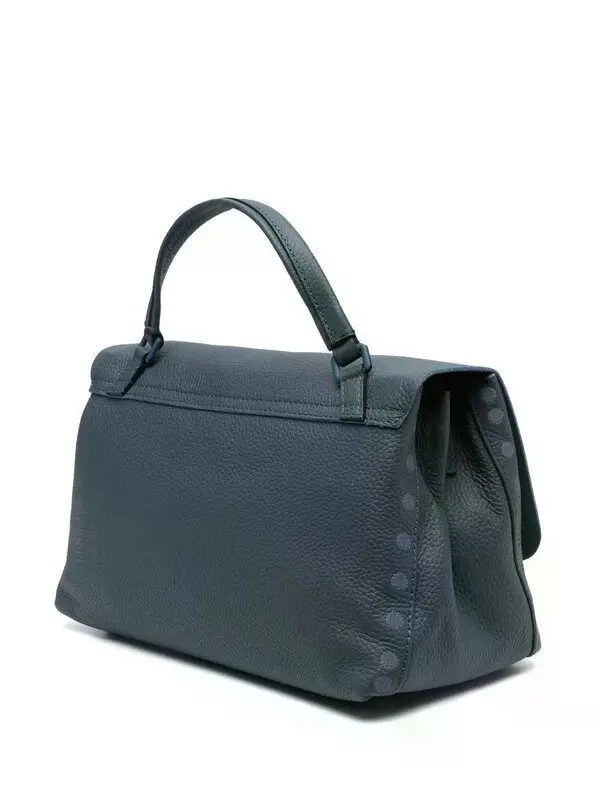 ZANELLATO Postina Flap Tote Bag - Blue
