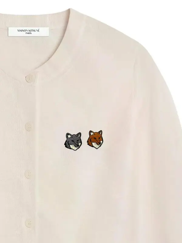 Maison Kitsuné Double Fox Head Patch Cardigan