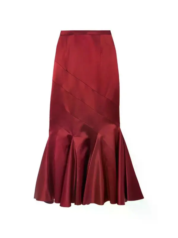 VIOLANTE NESSI Maxi Skirt - Red