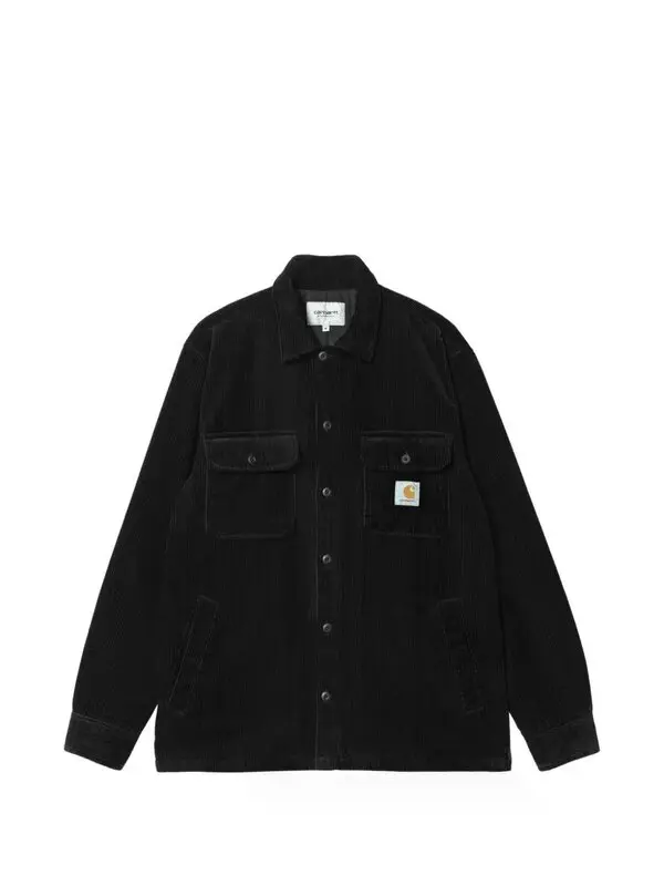Carhartt Work In Progress Corduroy Logo-patch Shirt Jacket