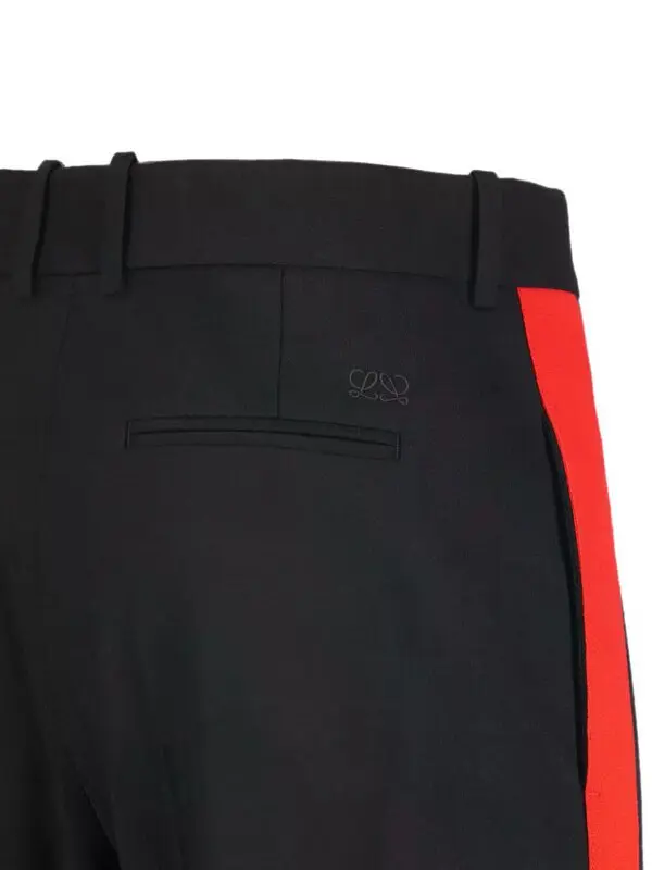 Loewe Side-stripe Pressed-crease Trousers