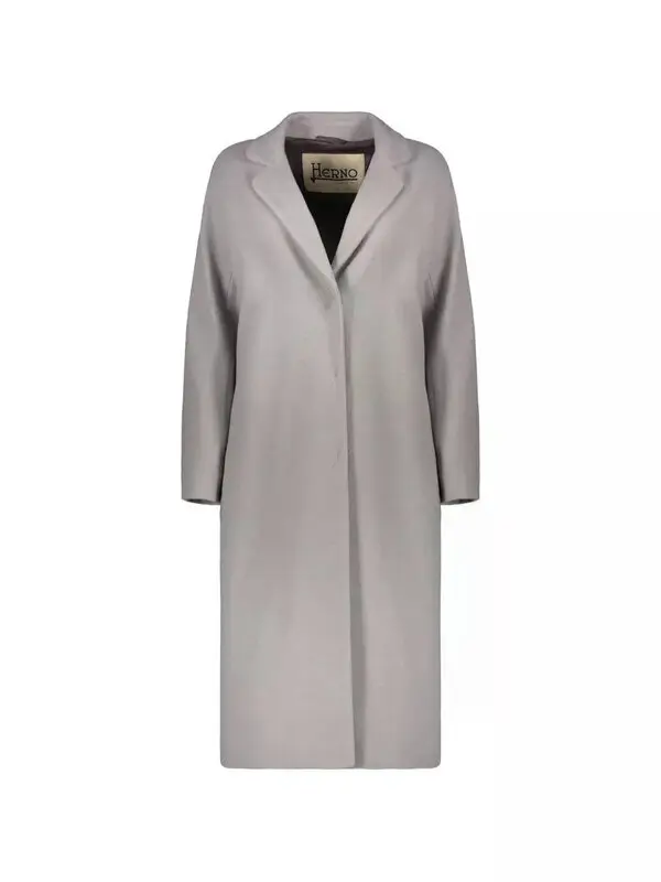 Herno Lapel Collar Button-up Coat