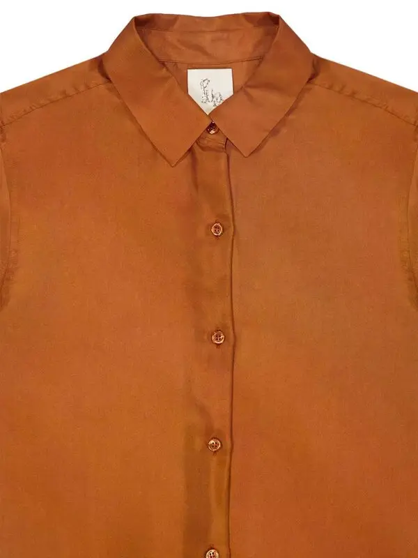 PAULA Buttoned Silk Shirt