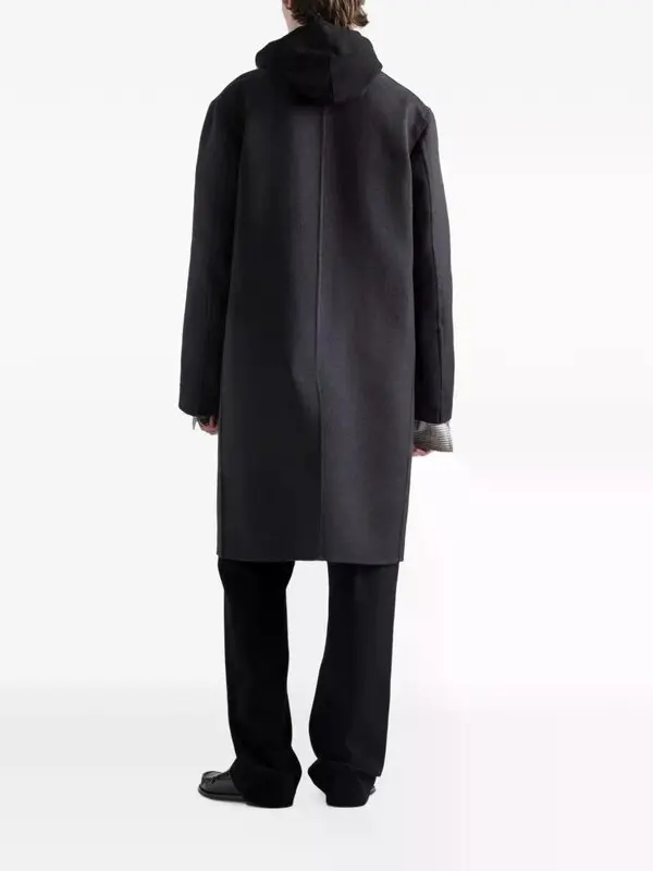 Prada Fleece Pants With Re-nylon Details