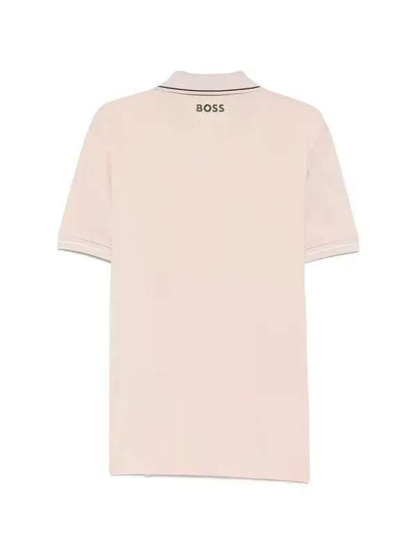 BOSS Logo-print Short-sleeve Polo Shirt