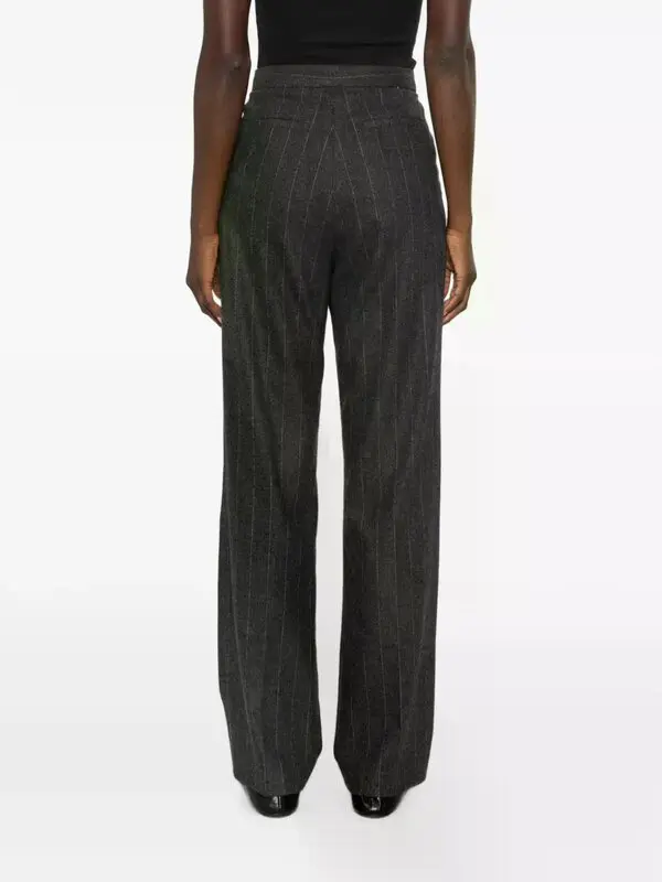 Herno Pinstripe-pattern Pleated Tailored Trousers