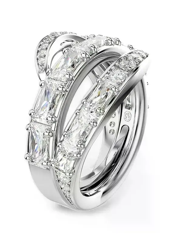 SWAROVSKI Crystal-embellished Wrap Rings