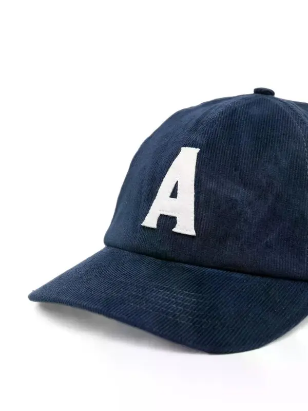 AUTRY Logo-embroidered Corduroy Baseball Cap