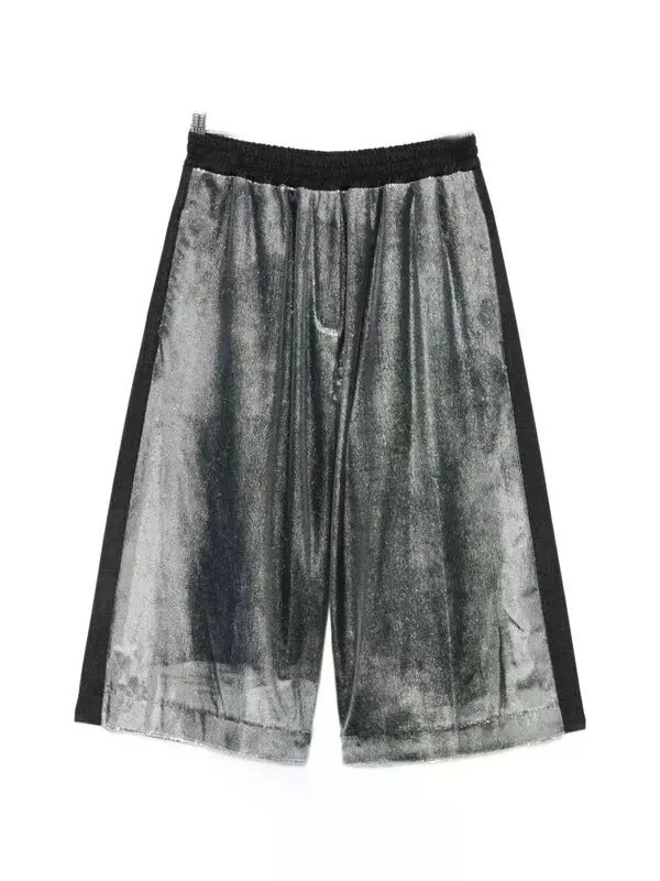 ALYSI Elasticated-waist Short - Grey
