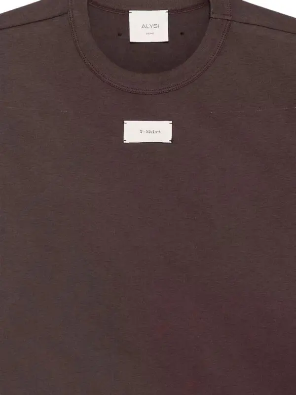 ALYSI Logo-patch T-shirt