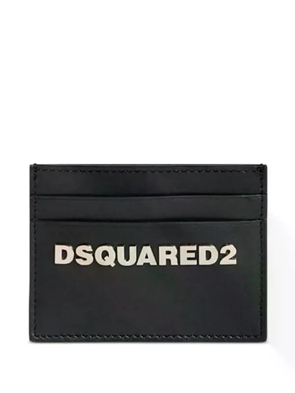 Dsquared2 Logo-plaque Leather Card Holder