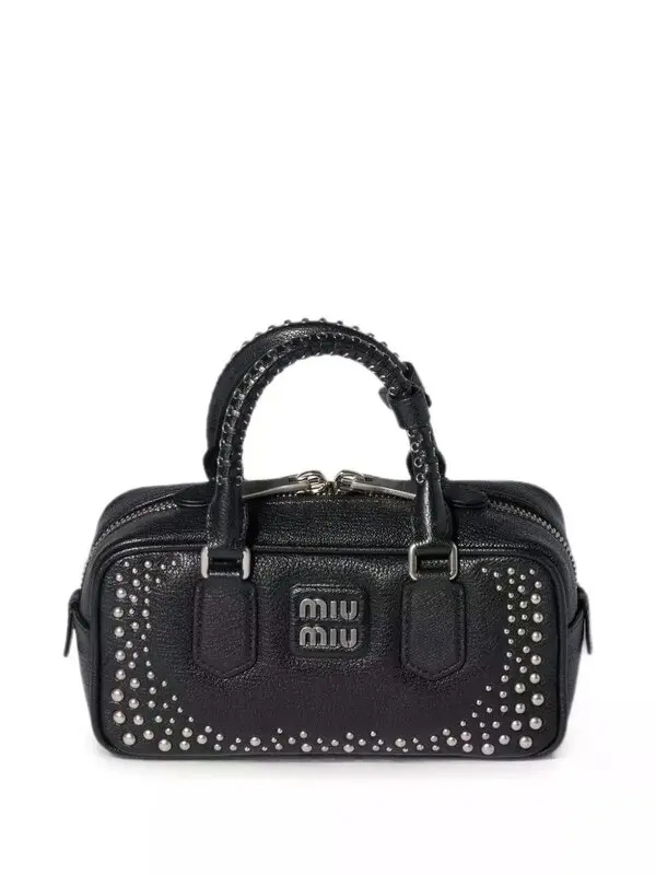 Miu Miu Arcadie Studded Leather Bag