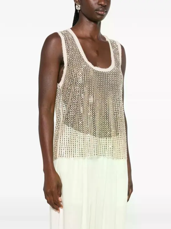 Pinko Sequin-embellished Tank Top