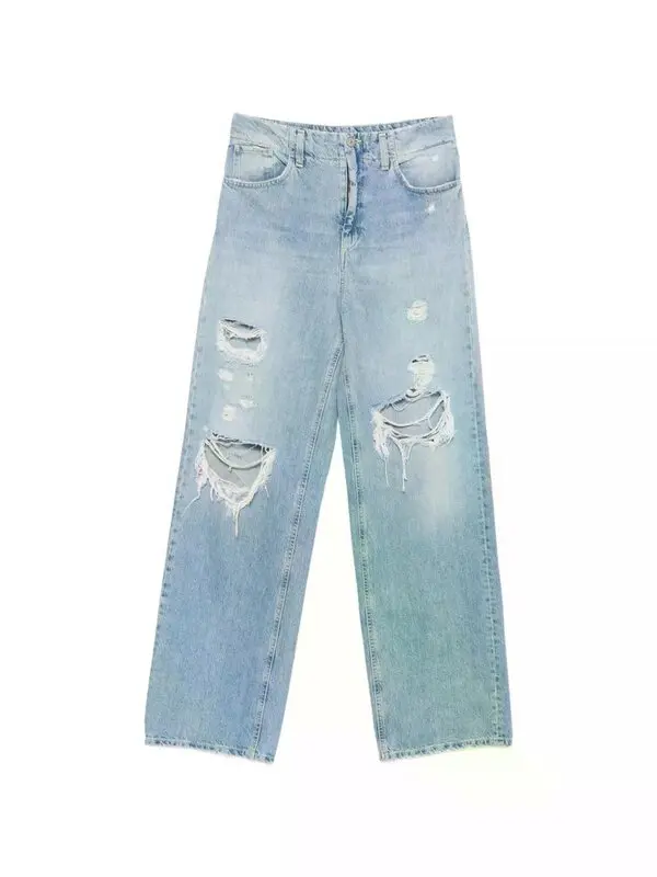 DONDUP Belt-loop Distressed Jeans