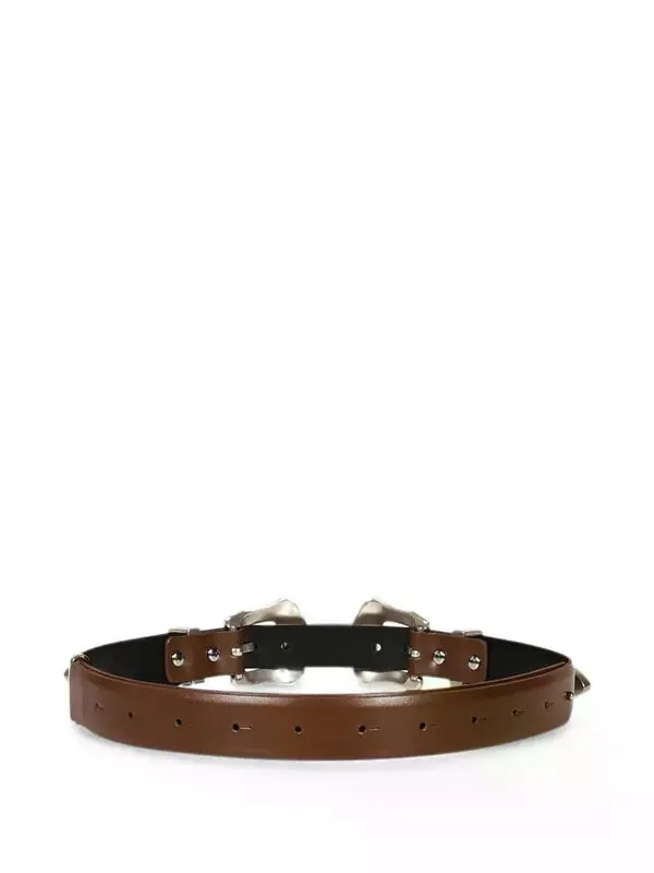 TOGA TOO Western-style Double-buckle Belt