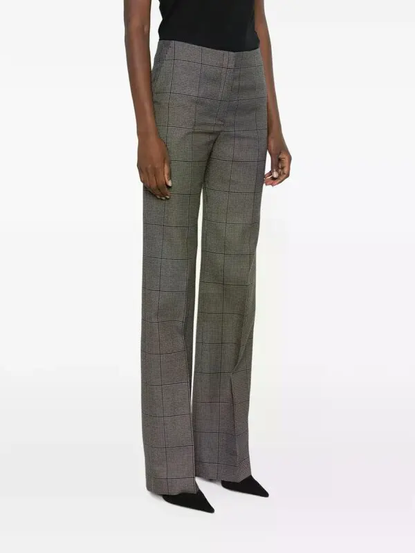 MUGLER Check-pattern Trousers