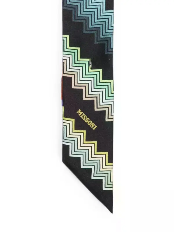 Missoni Zigzag Skinny Scarf