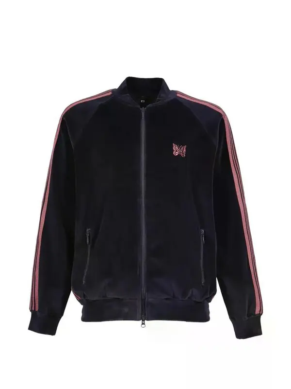 Needles Rib Collar Track Jacket - Blue