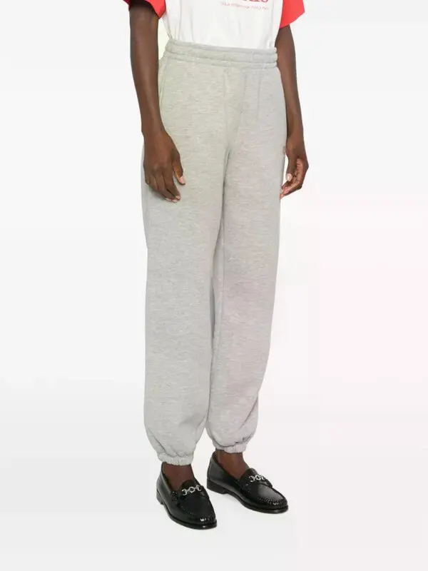ANINE BING Karter Logo-embroidered Elasticated Track Pants