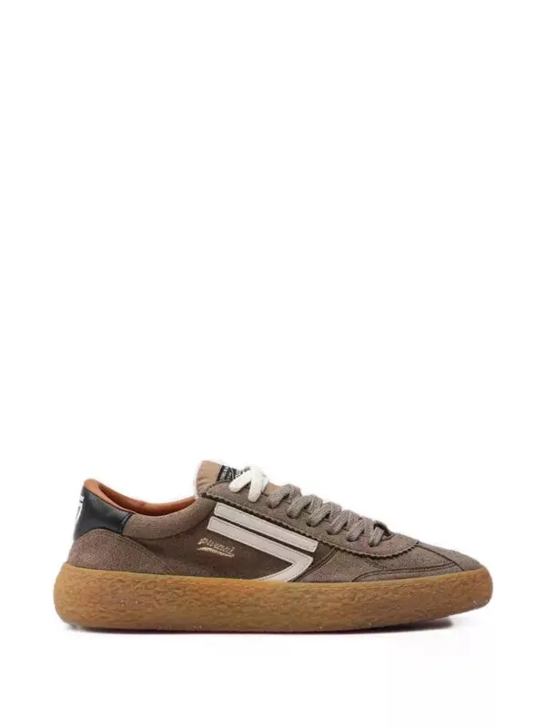 PURAAI Logo-patch Suede Sneakers