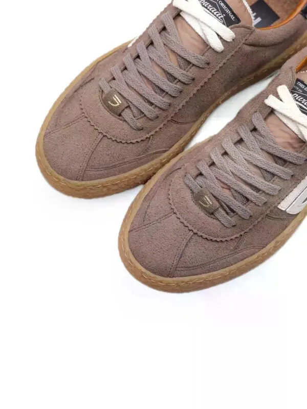 PURAAI Logo-patch Suede Sneakers