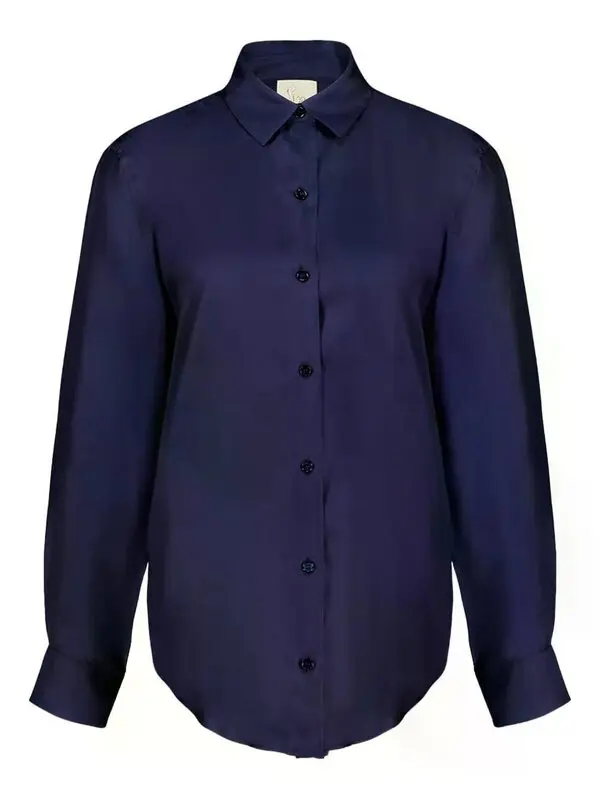 PAULA Long-sleeve Shirt - Blue