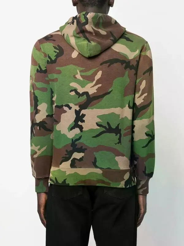 Polo Ralph Lauren Camouflage-print Drawstring Hoodie
