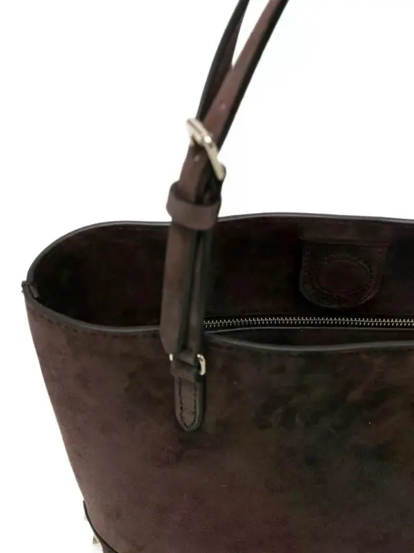 Valentino Garavani Rockstud Suede Tote Bag