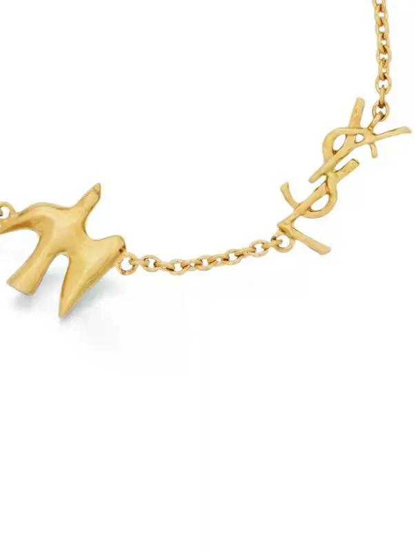Saint Laurent Cassandre Dove Bracelet In Metal