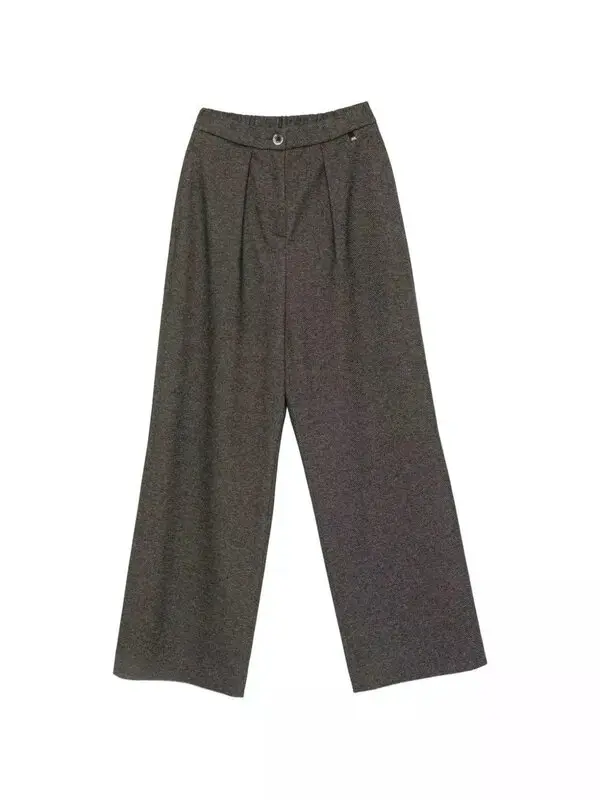 Herno Pleated Tailored Trousers - Grey